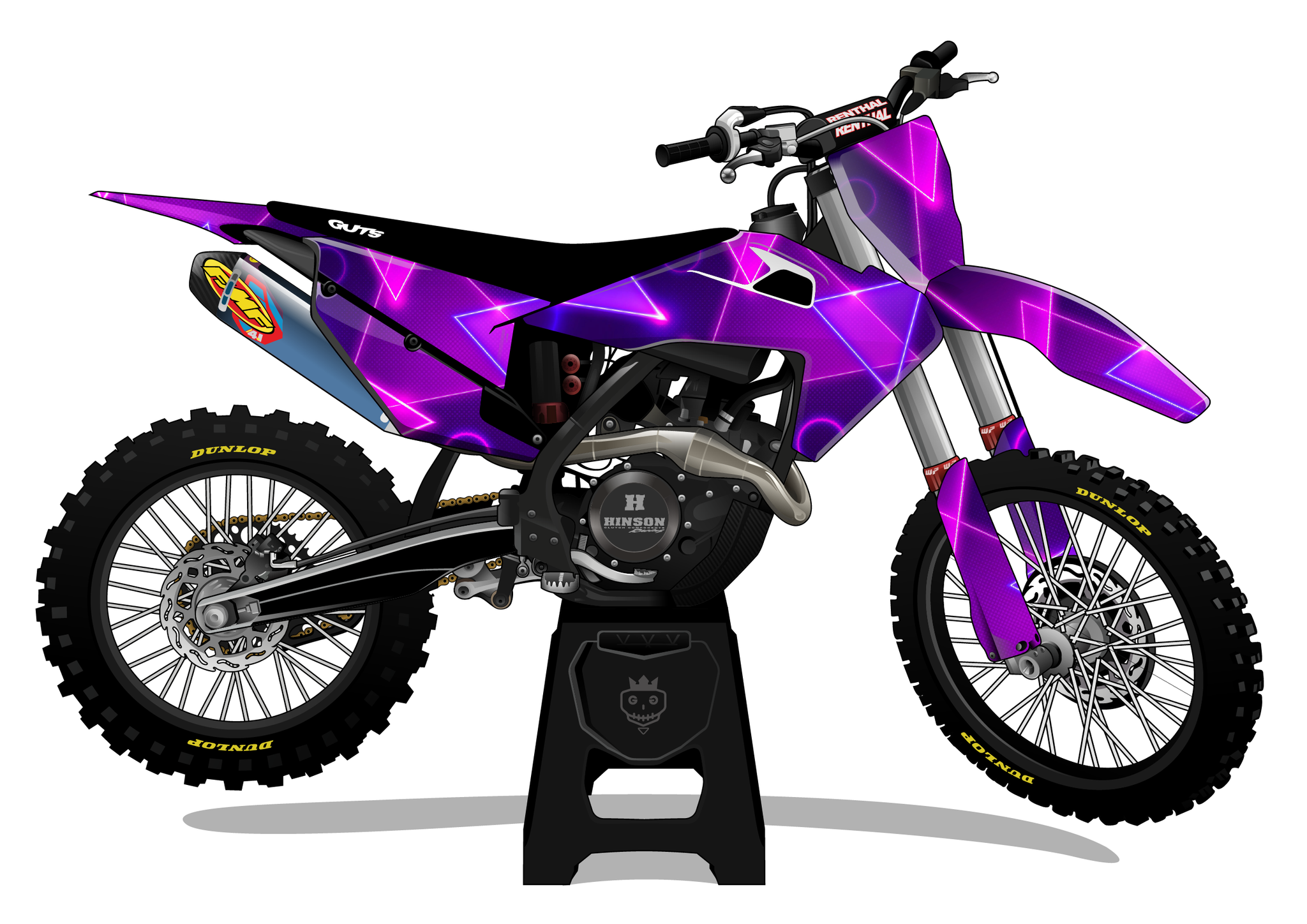 FREE RIDE - GEOMETRY – Graphics Guys Motorsports