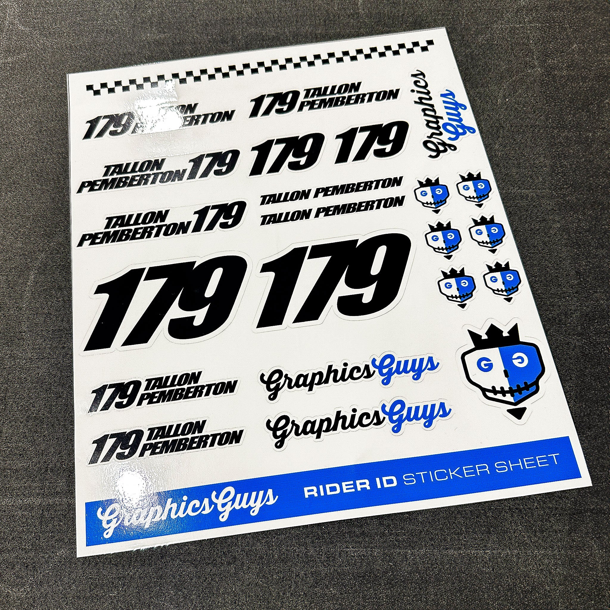 Ripper - Sticker Sheets – Graphics Guys Motorsports