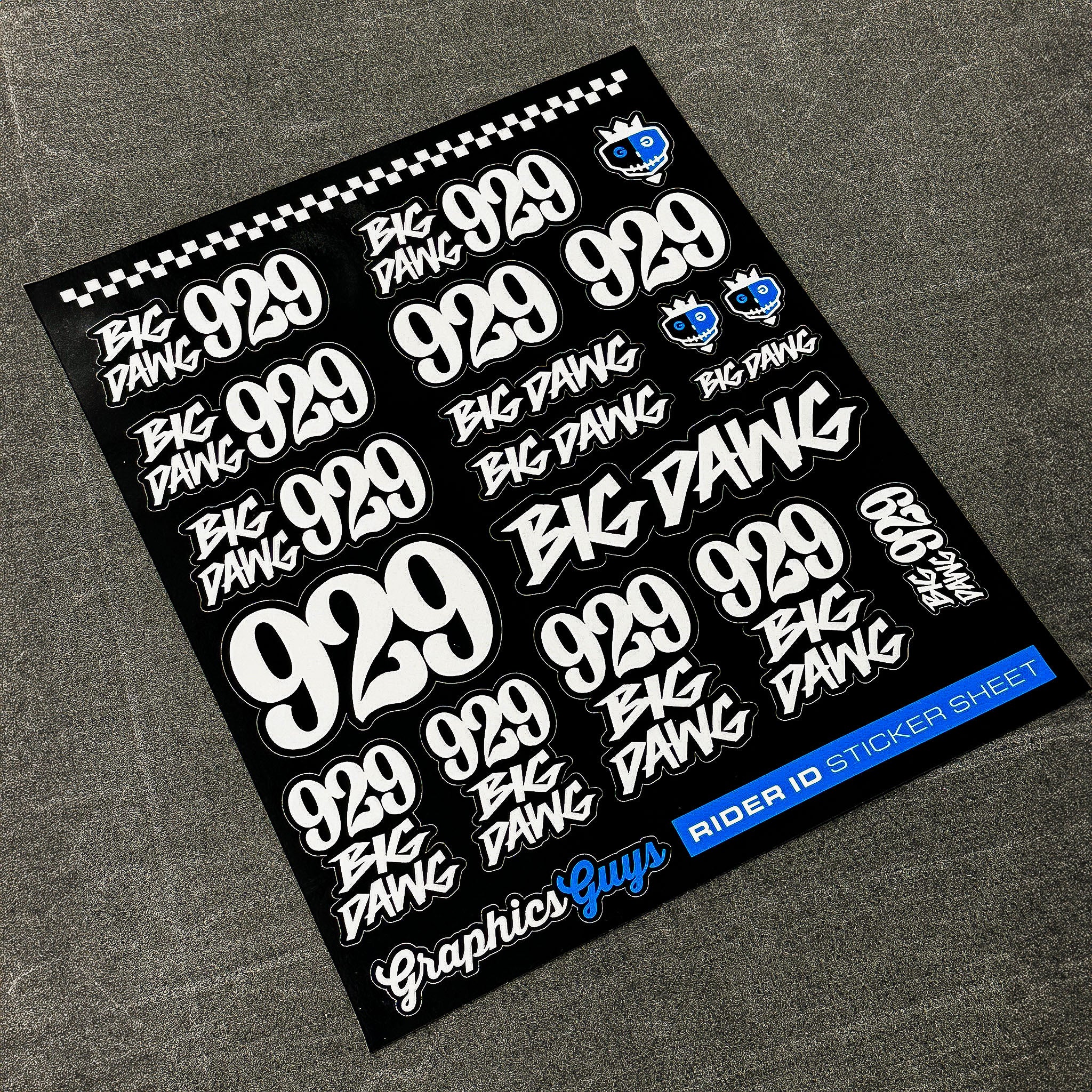 Ripper - Sticker Sheets – Graphics Guys Motorsports