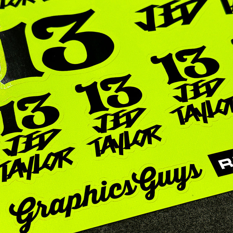 Ripper - Sticker Sheets – Graphics Guys Motorsports