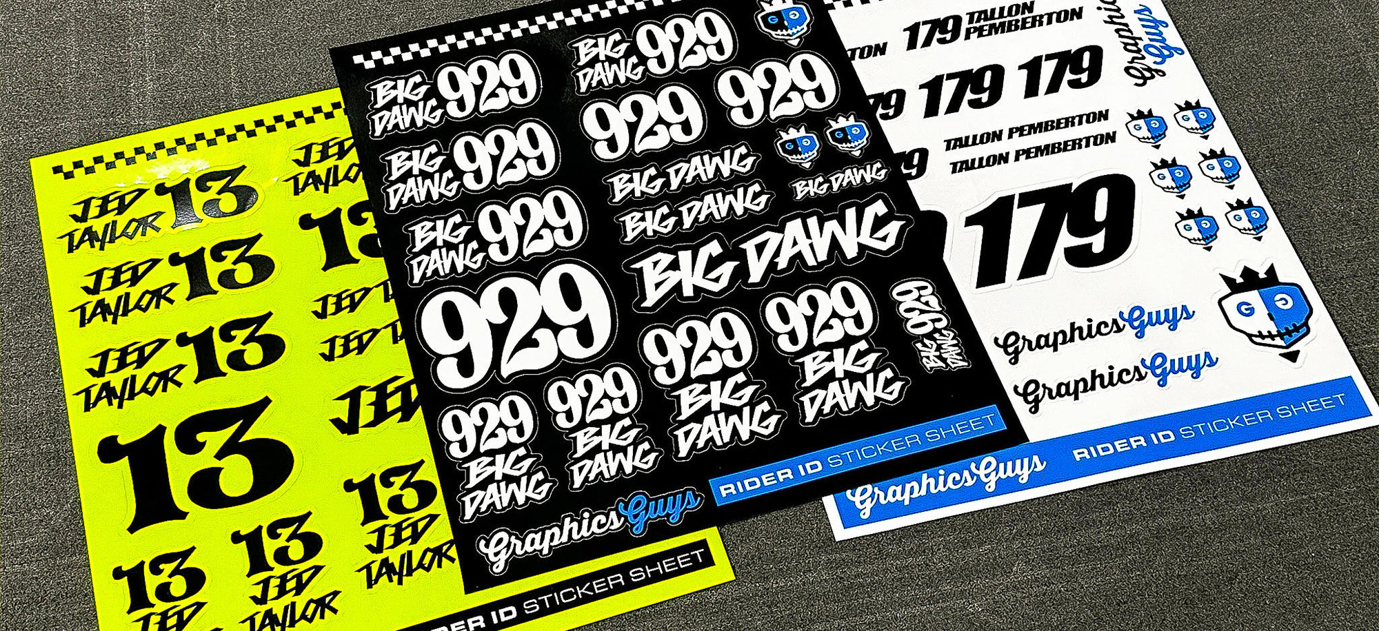 Sticker Sheets – Graphics Guys Motorsports