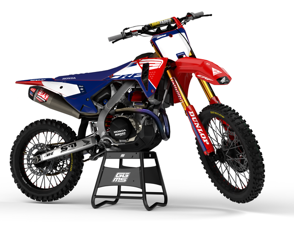 STRIKE BLUE - FULL GRAPHICS KIT – GGMS