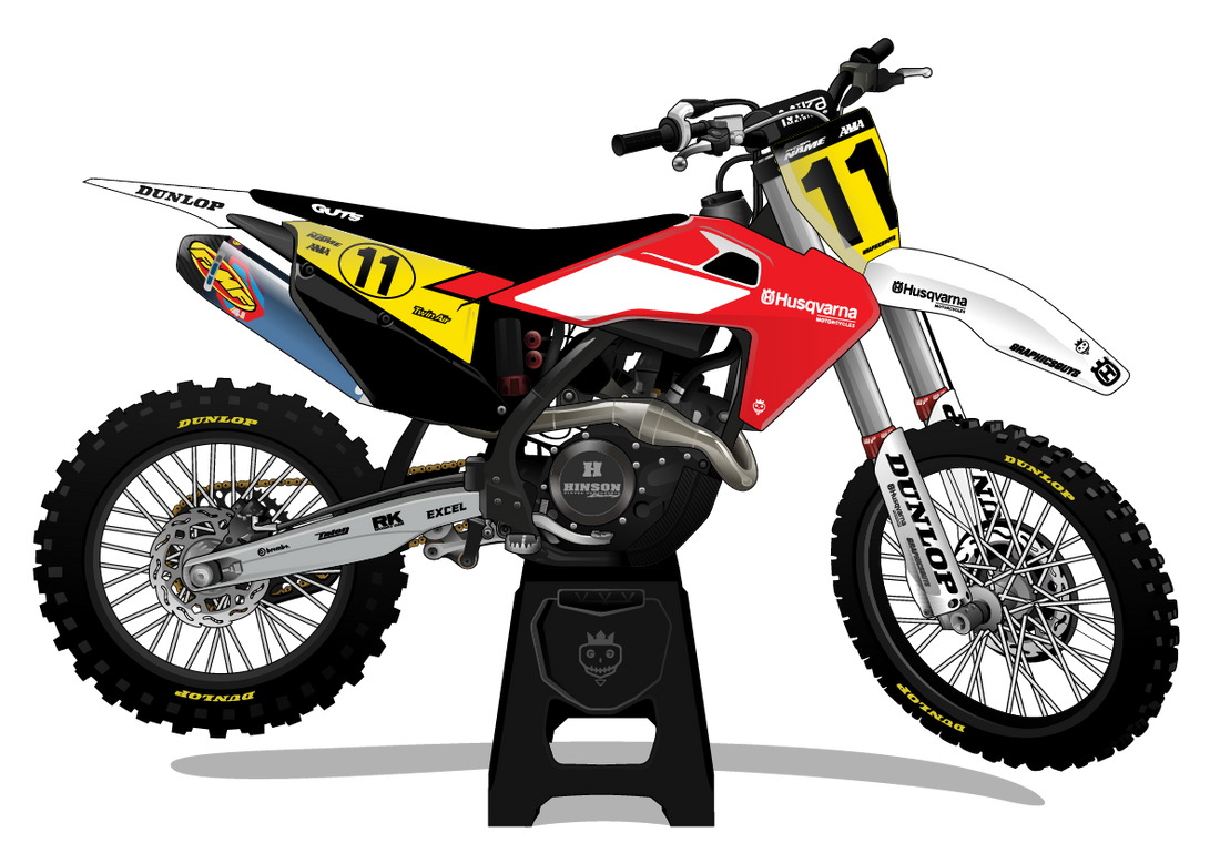 HUSQVARNA - RETRO – Graphics Guys Motorsports