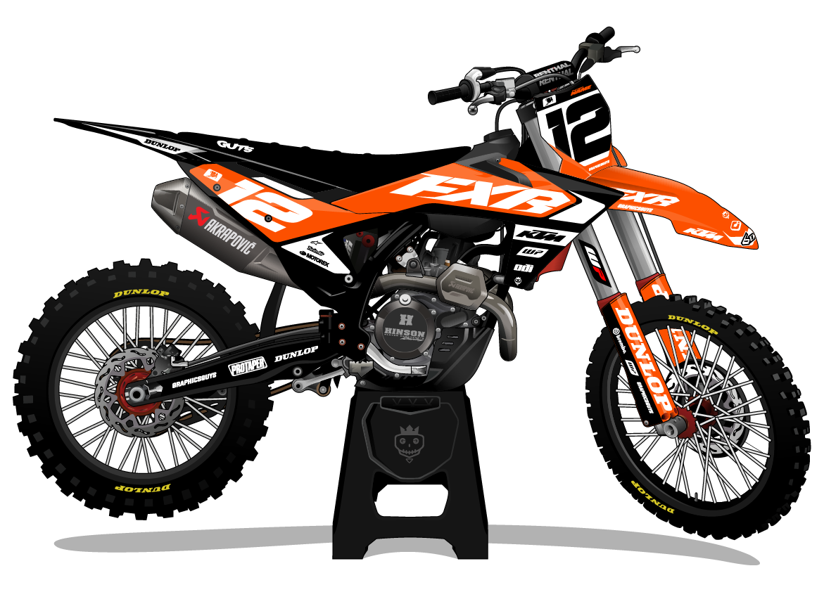 KTM - GLIDE BLK ORANGE – GGMS