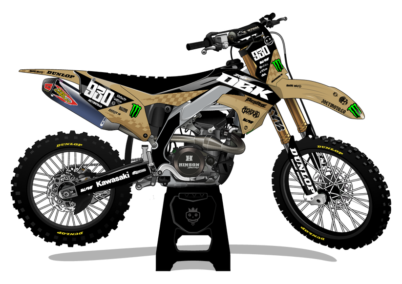 KAWASAKI - CREAM CHECKERS – GGMS