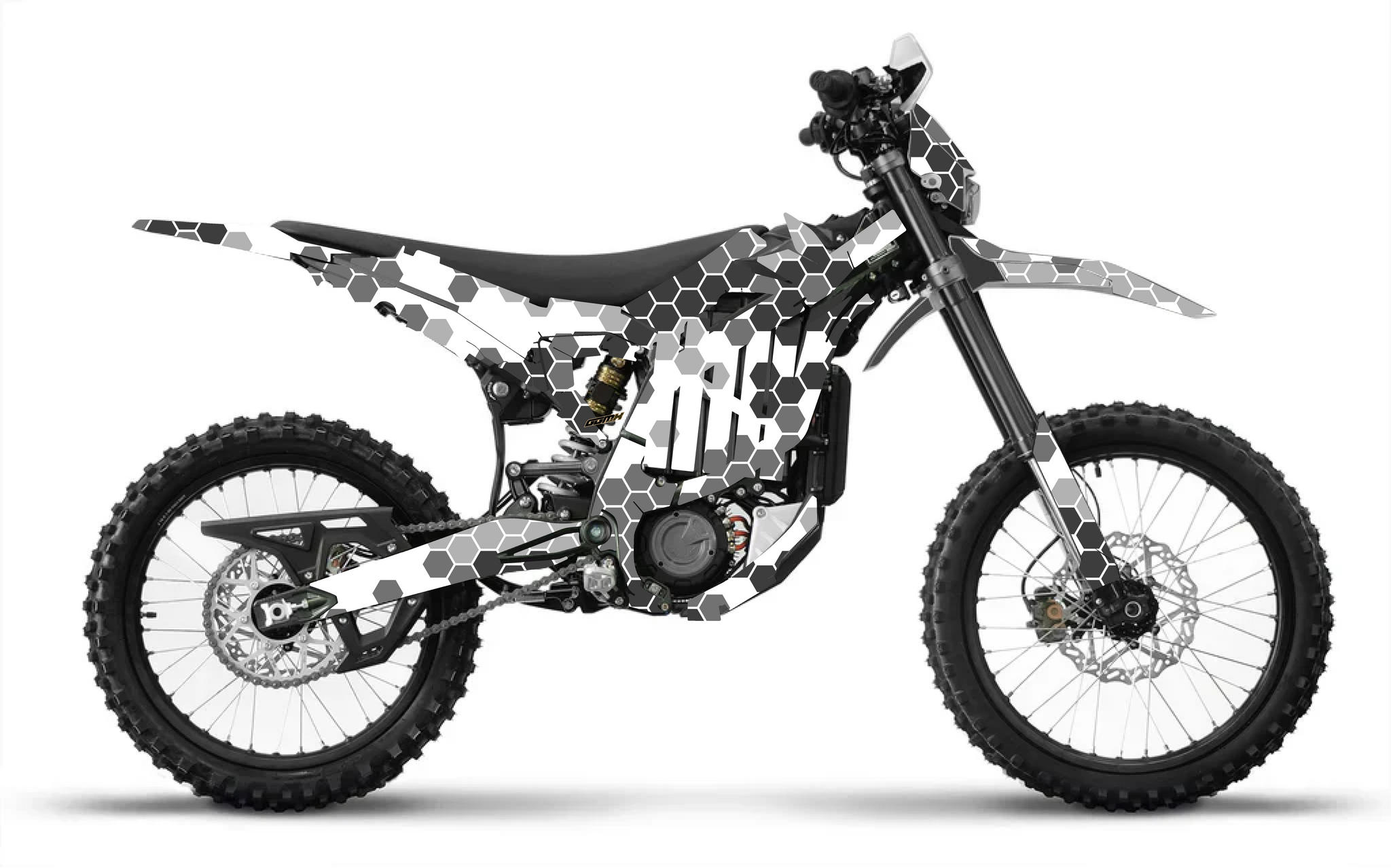 SURRON ULTRA BEE - HEXCAMO WHITE – Graphics Guys Motorsports