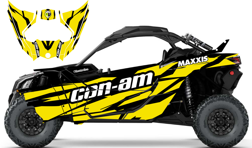 CAN-AM X3 - DESTRUCTION YELLOW – GGMS
