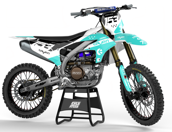 RHYTHM TEAL - FULL GRAPHICS KIT – GGMS