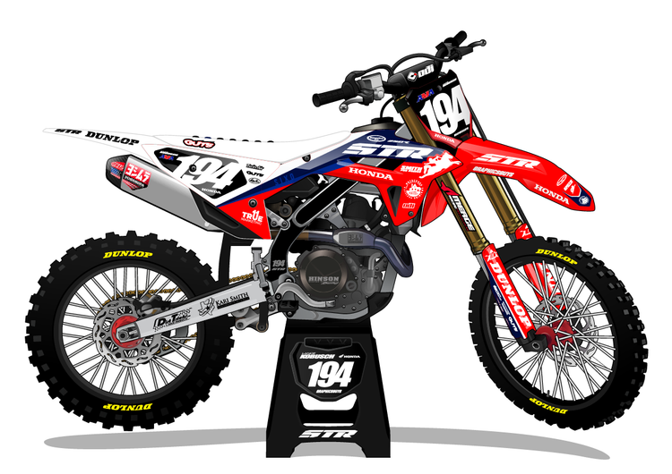 HONDA - STR – Graphics Guys Motorsports